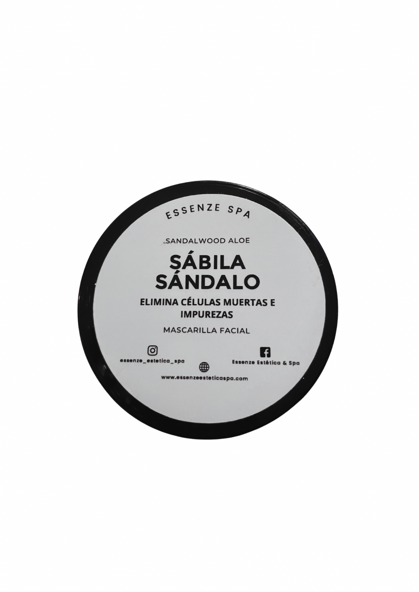Mascarilla Facial de Sábila y Sándalo / Aloe Vera and Sandalwood Facia ...